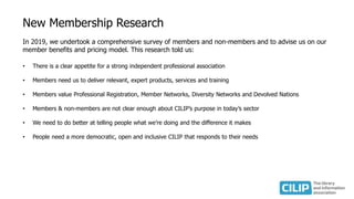 CILIP Membership 2021 presentation | PPTX