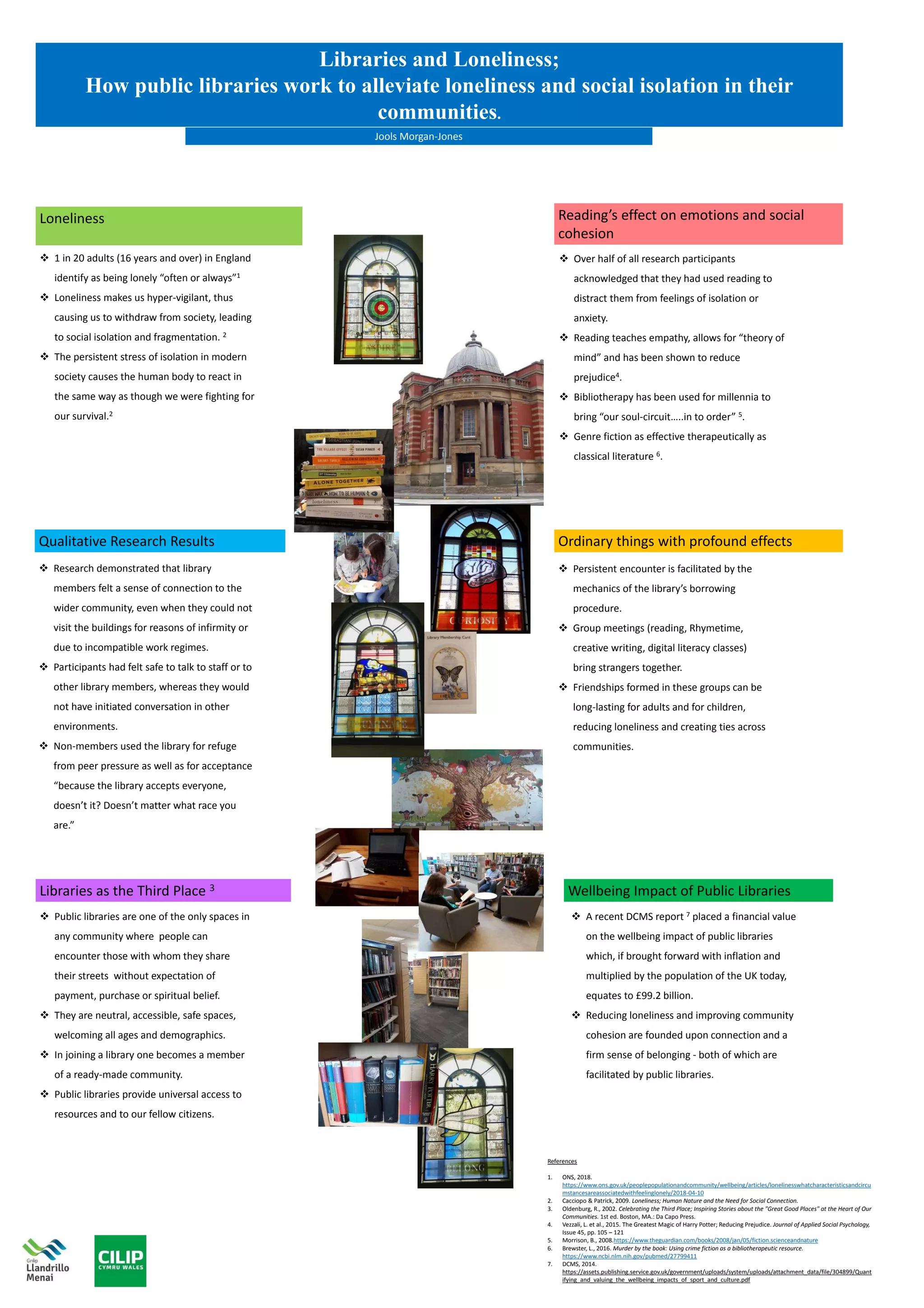 CILIP Cymru Wales Conference 2019: Libraries and Loneliness; How public ...