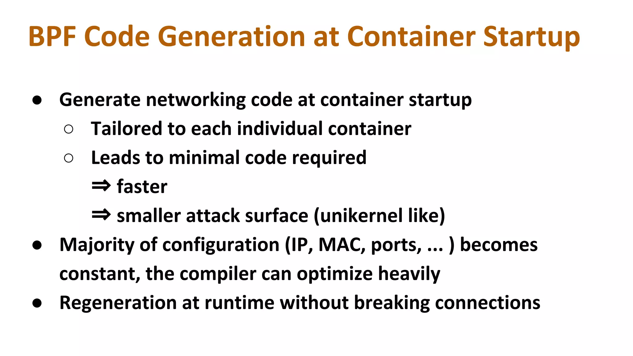 Cilium Bpf And Xdp For Containers Pdf Computer Networking Computing