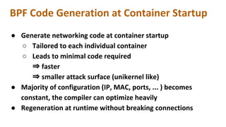 Cilium - BPF & XDP for containers | PDF | Computer Networking | Computing