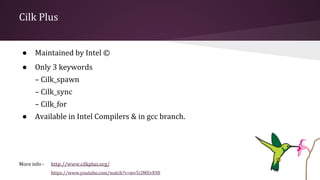 Cilk - An Efficient Multithreaded Runtime System | PPT
