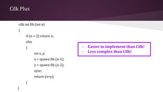 Cilk - An Efficient Multithreaded Runtime System | PPT