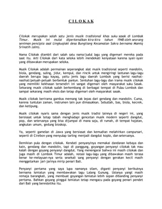 C i l o k a k | DOCX