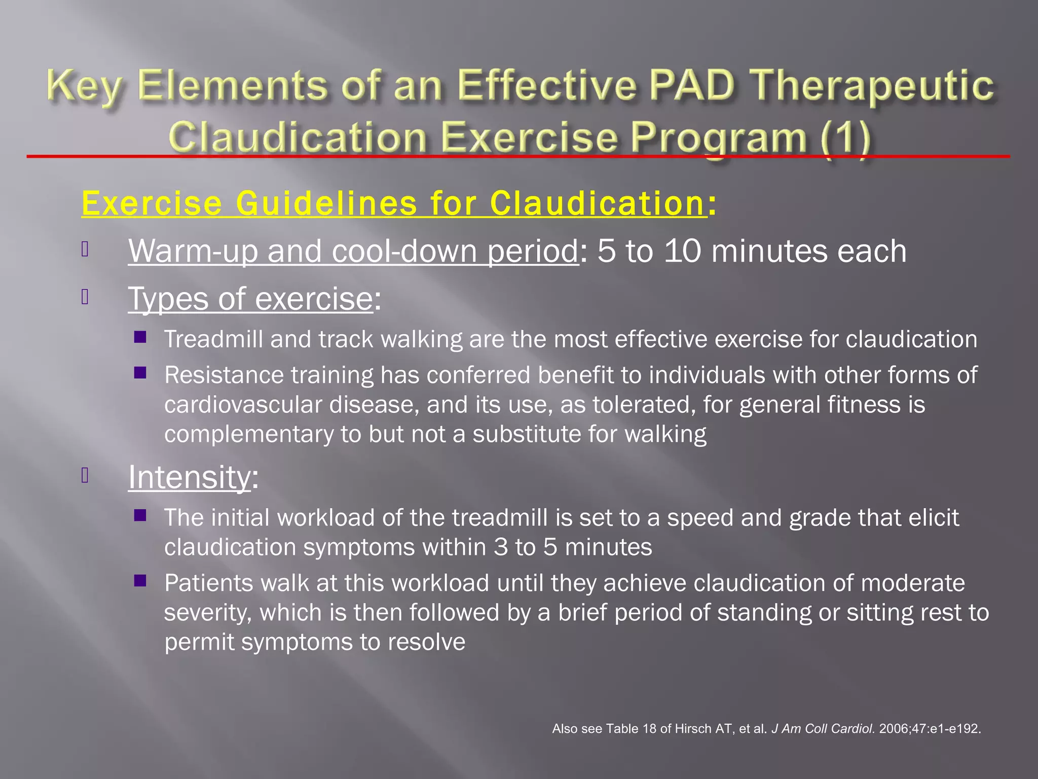 Cilostazol treatment intermittent claudication | PPT