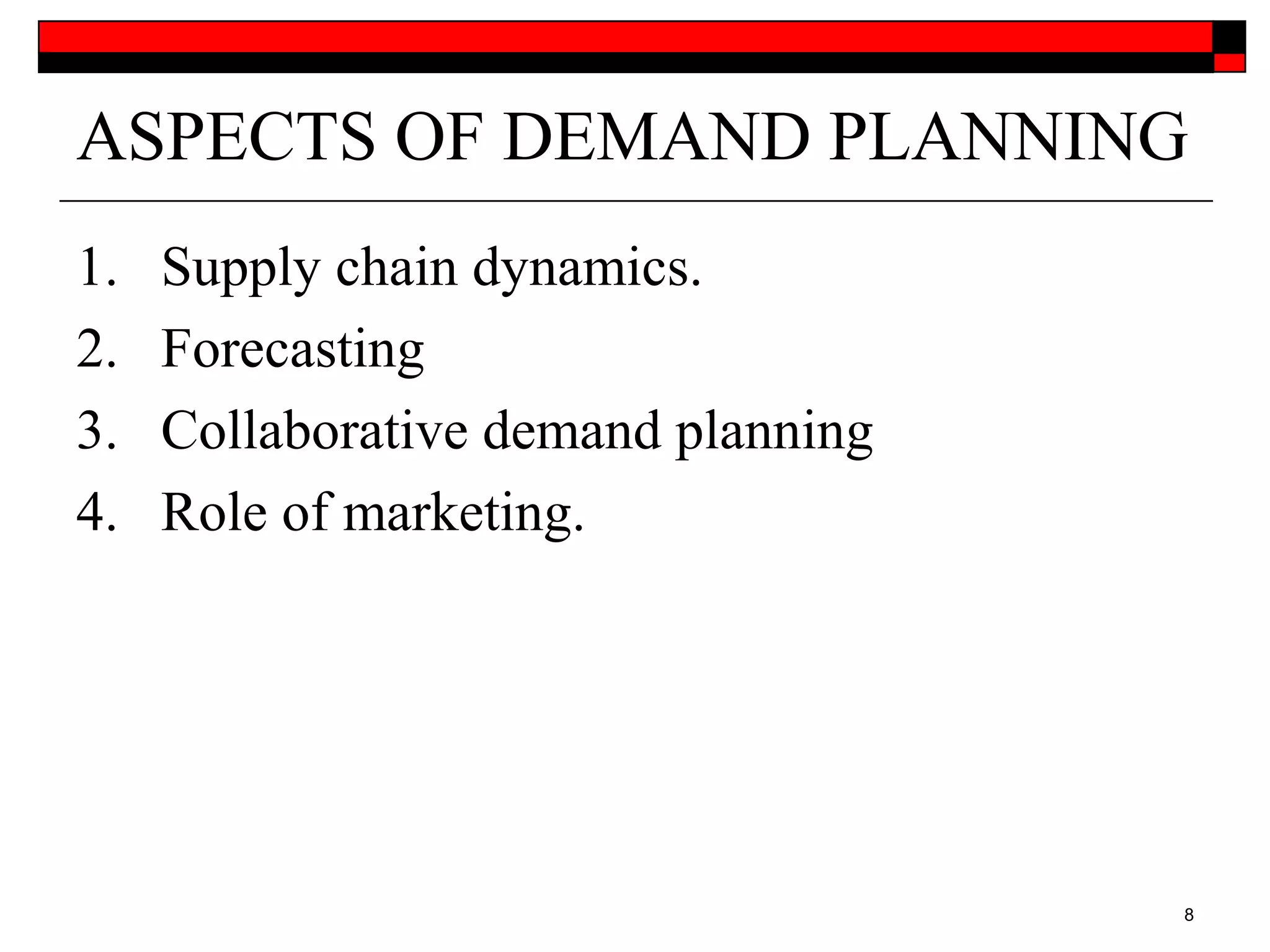 Cilt demand planning. | PPT
