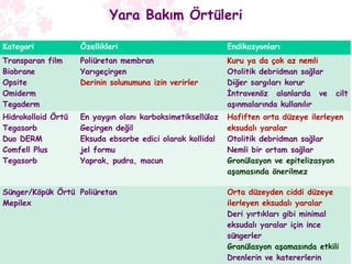Cilt bütünlüğünde bozulma ve hemşirelik yaklaşımı | PPT