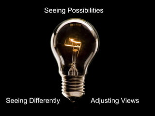 CIL 2011 Thinking Strategically & Critically: Seeing possibilities | PPT