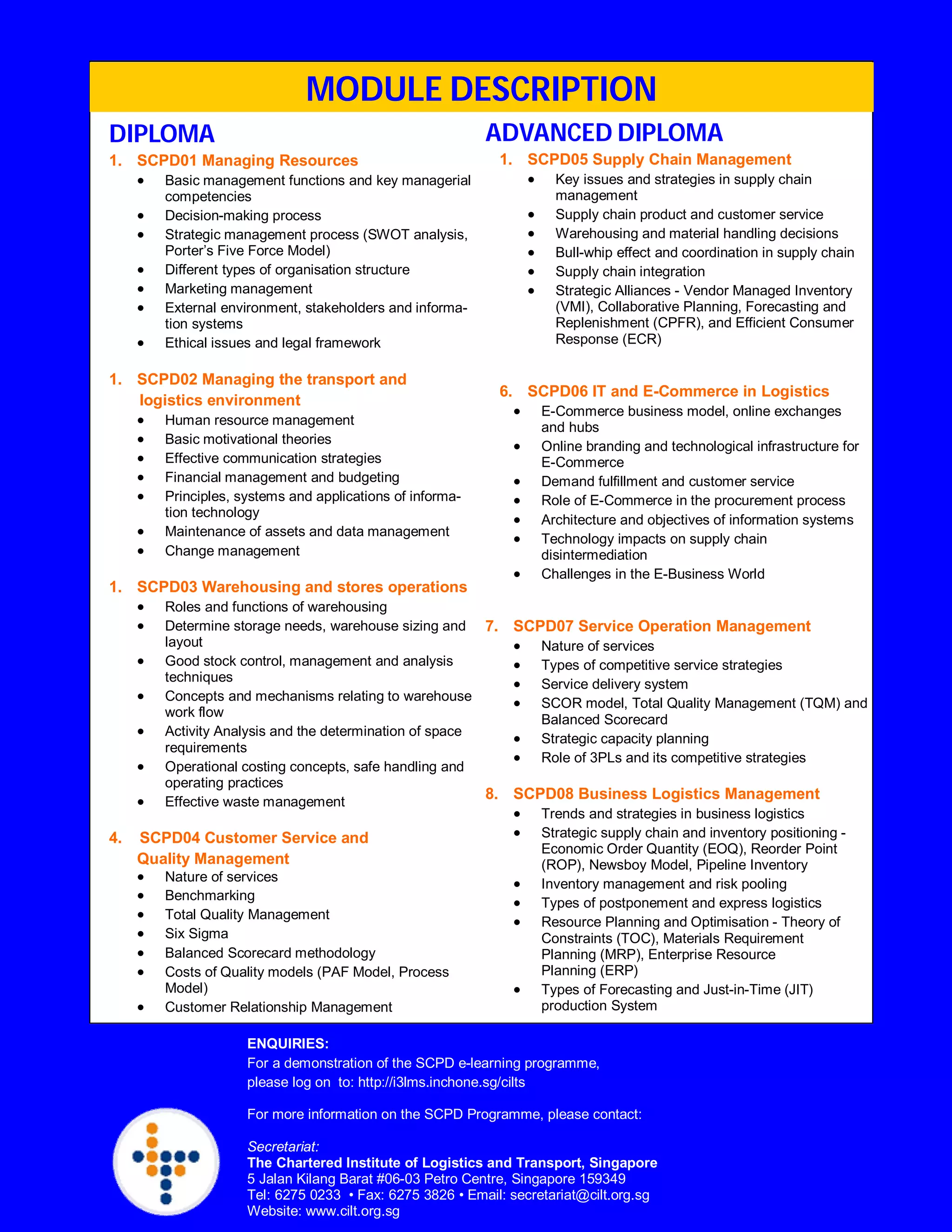 Cilt Singapore (Scpd Flyer) | PDF