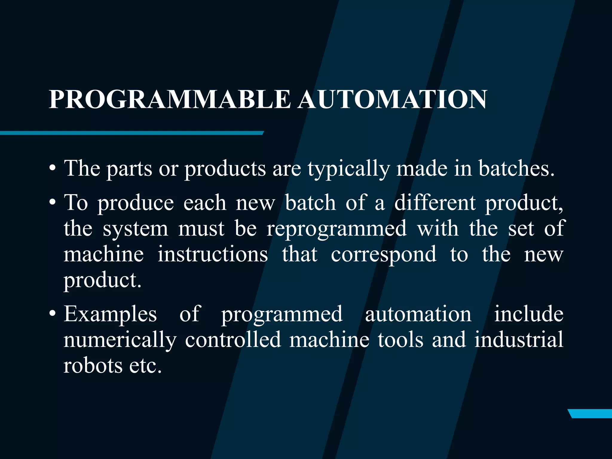 Manufacturing Automation | PPTX