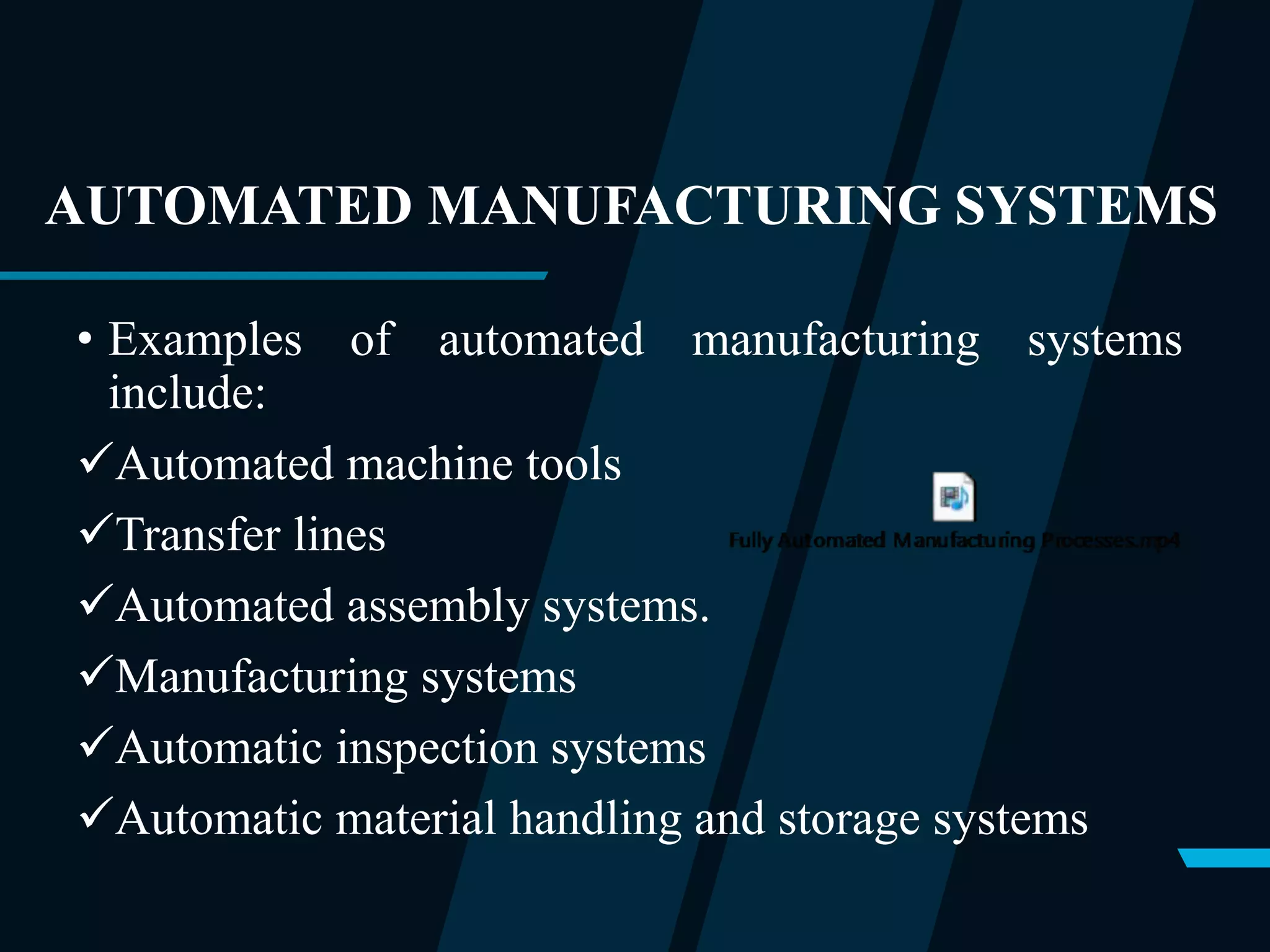 Manufacturing Automation | PPTX