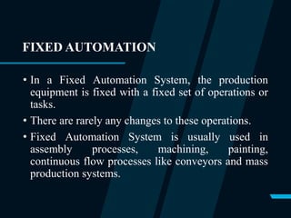 Manufacturing Automation | PPTX