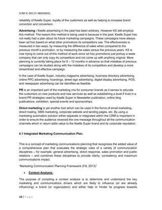 Situational analysis & integrated communication plan for Keells Super ...