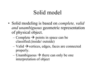 CIM-Solid Modeling -KAVI.pptx___________ | PPT