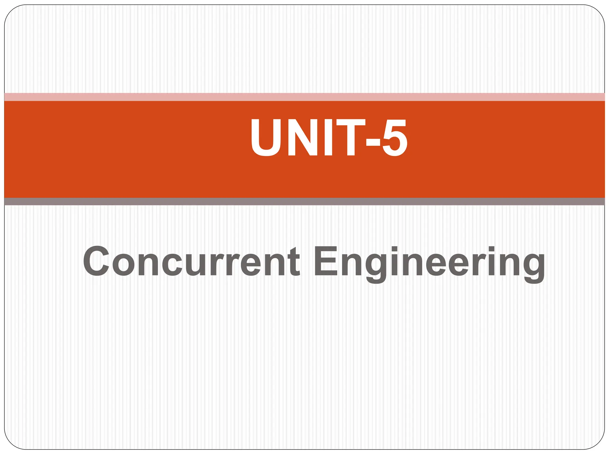 Computer Integrated Manufacturing Concurrent Engineering Sequential Engineering Ppt