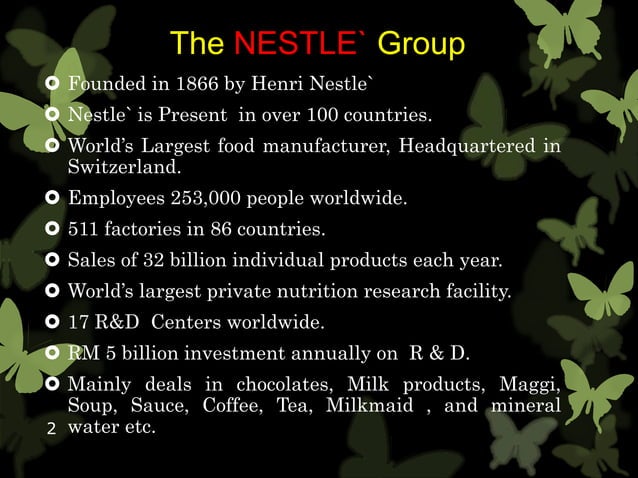 Nestle'- Corporate Social Responsibility | PPTX | Business | Business ...