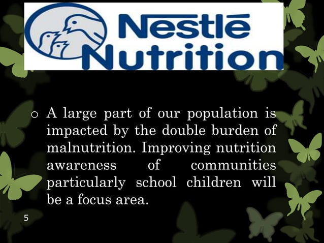 Nestle'- Corporate Social Responsibility | PPTX | Business | Business ...