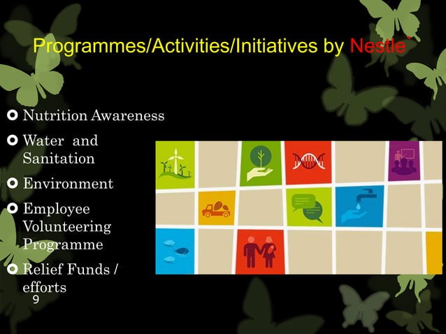 Nestle'- Corporate Social Responsibility | PPTX | Business | Business ...
