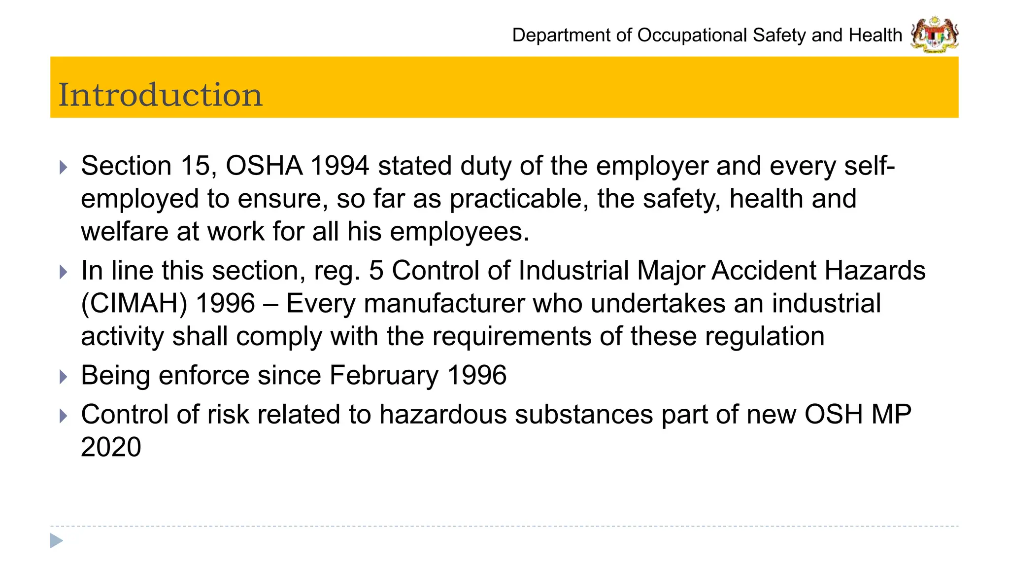 CHEMICAL INDUSTRY IN MALAYSIA-CIMAH.pptx