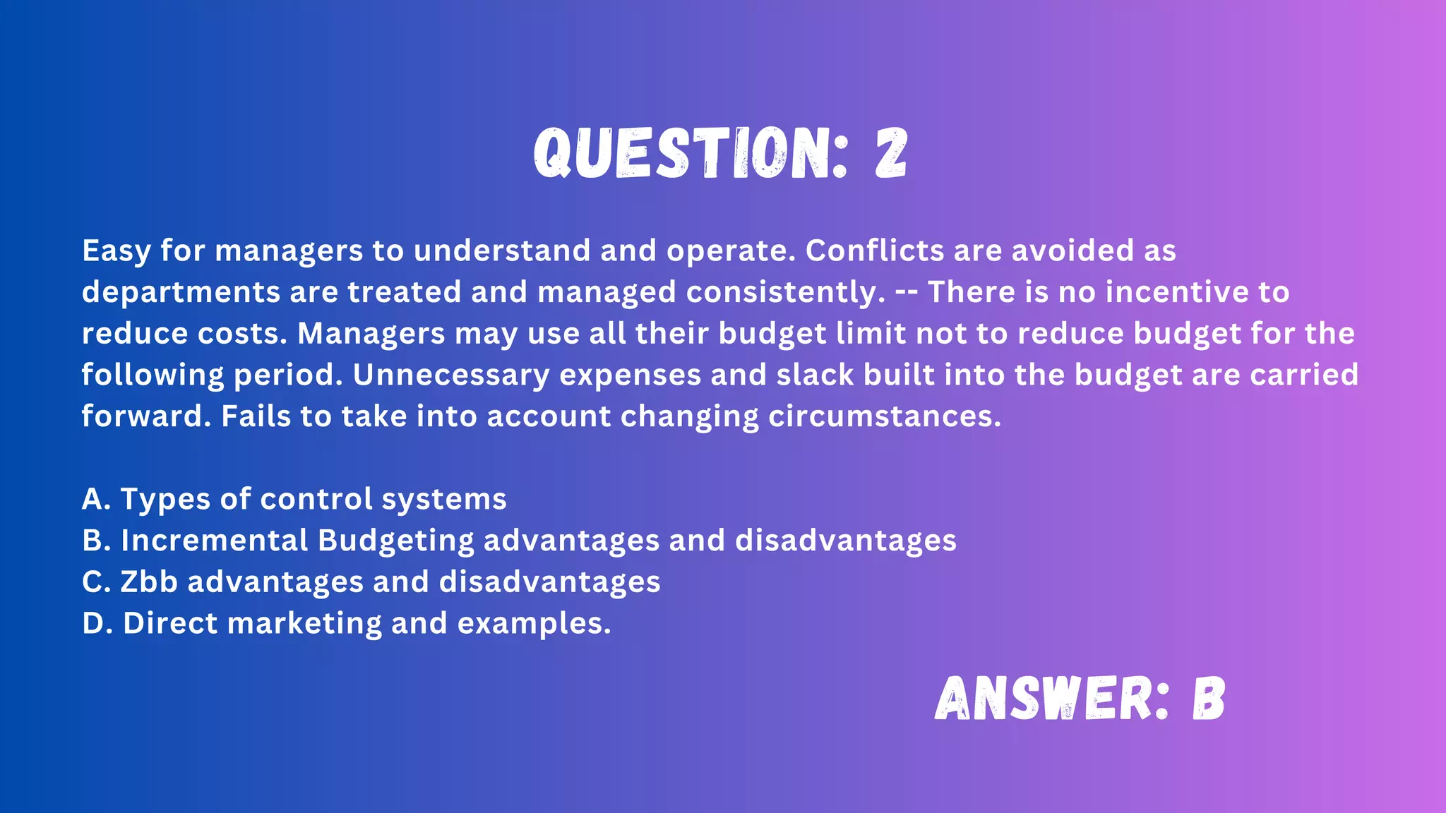 CIMA OCS Certification Exam Master Operational Case Studies | PPT