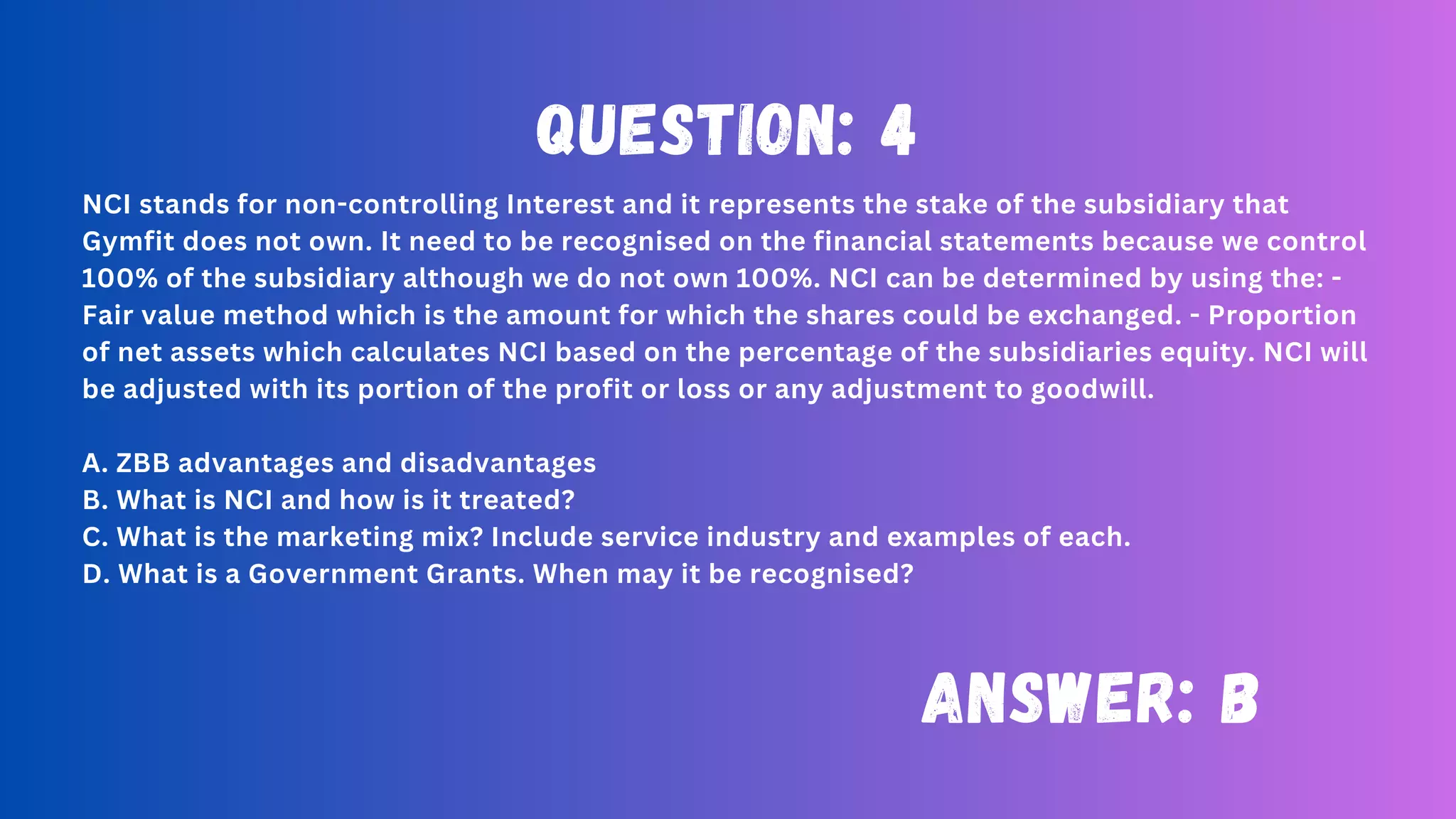 CIMA OCS Certification Exam Master Operational Case Studies | PPT