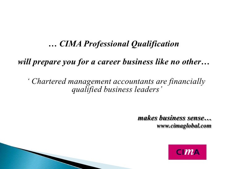 CIMA Presentation