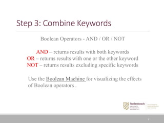 Effective Searching - Management Accoutning | PPT