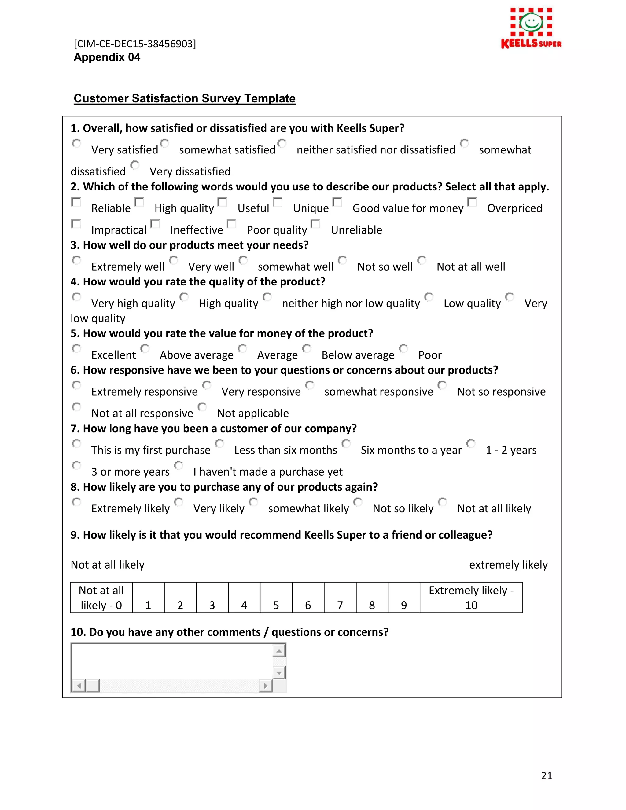 CIM assignment - Customer Experience on Keells Super (38456903) | PDF