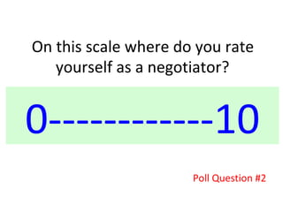 The Seven Habits of Highly Effective Negotiators | PPT