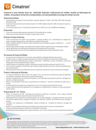 Cimatron Projeto de Moldes - FIT | PDF