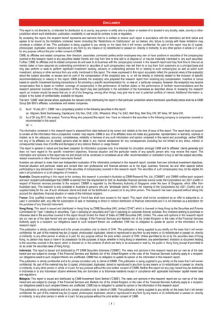 CIMB Research — Developers’ Share Sell-down Overdone | PDF