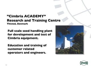 Cimbria company presentation | PPT