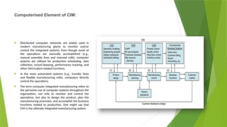 Understanding Computer Integrated Manufacturing | PPTX | Manufacturing ...