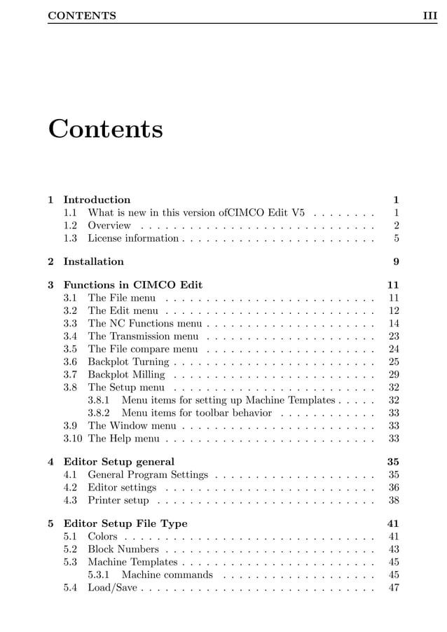 Cimco edit 5 user guide[1] | PDF