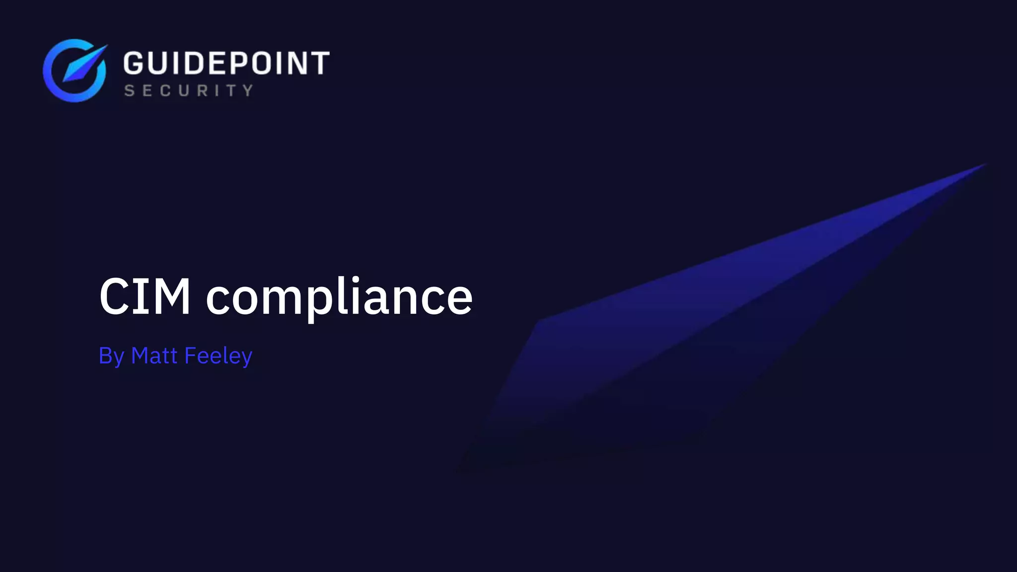 CIM Compliance.pptx