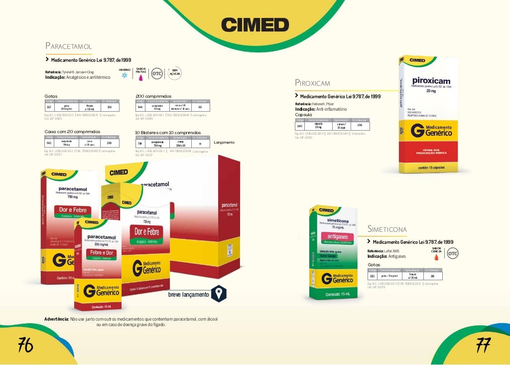 Cimed Catalogo