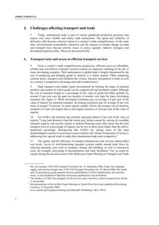 trade logistics teju | PDF