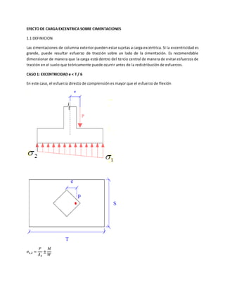 Cimentaciones de hormigon armado | DOCX