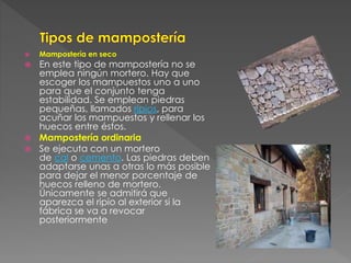 Cimentacion,sobrecimiento y pisos mamposteras | PPTX