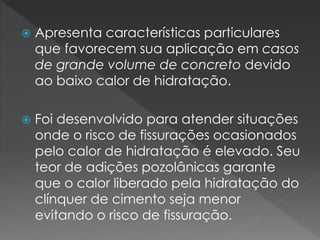 Cimento portland CP IV | PPTX