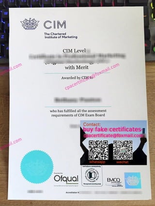 CIM level 4 certificate | PDF