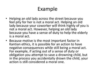 C) immanuel kant | PPTX