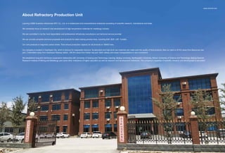 CIMM Brochure Refactory electrodes and refractories | PPT