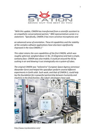 Cimon 2 robots | PDF