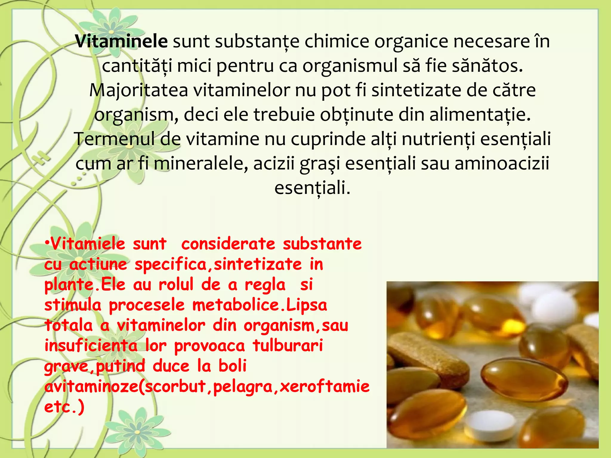 vitaminele | PPT