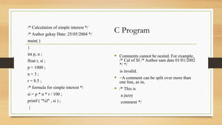 C –imp points | PPTX