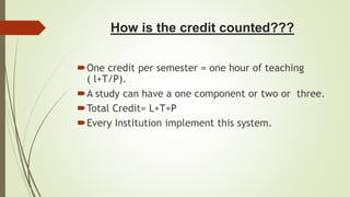 Choice Based Credit System CBCS | PPTX