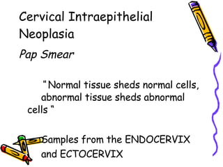 Pre-invasive and Invasive Lesions of the Cervix | PPT