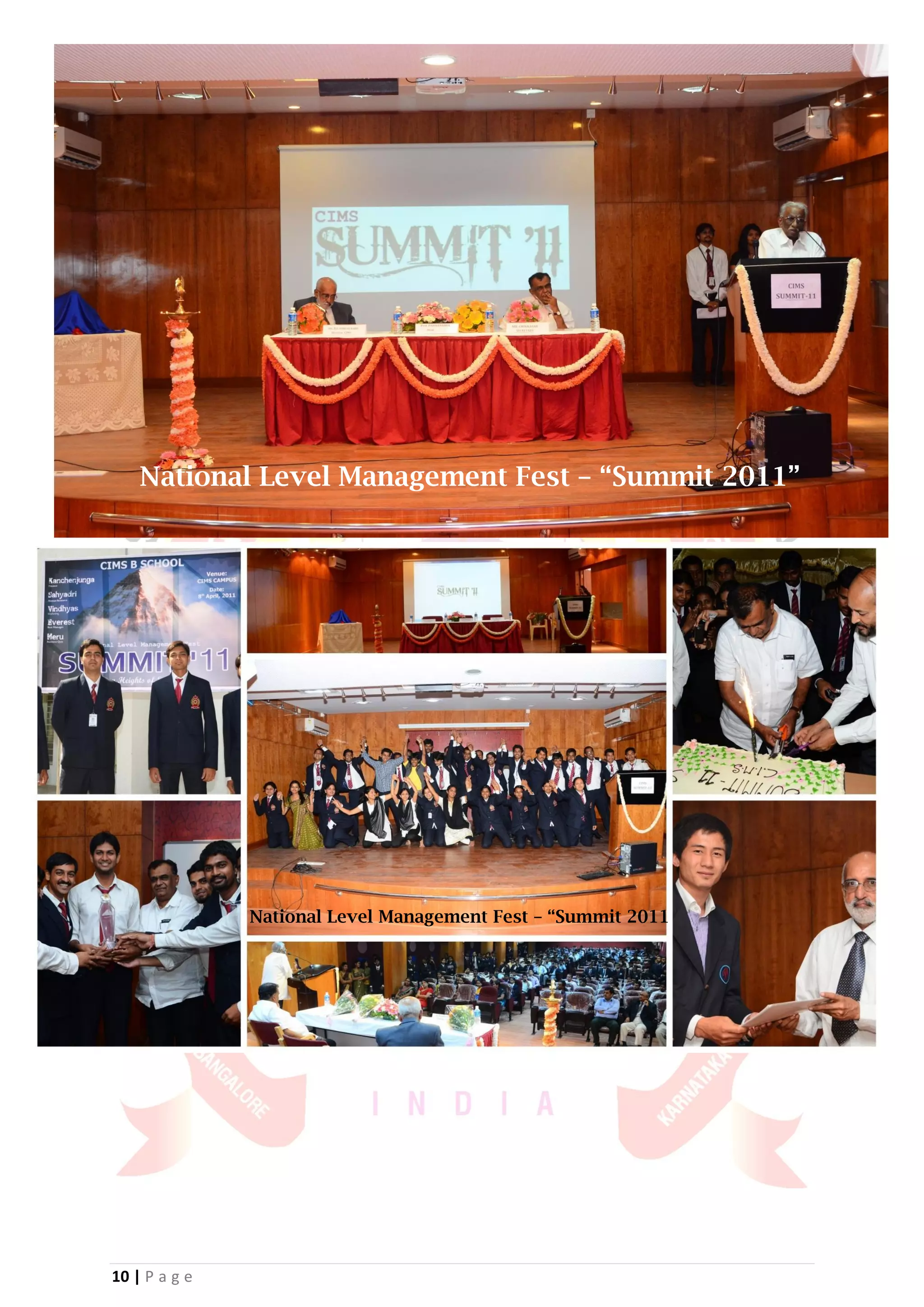 Cims b school placement e- brochure | PDF