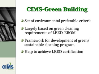 CIMS-GB Presentation | PPT