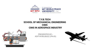 Cims in aerospace industry | PPT